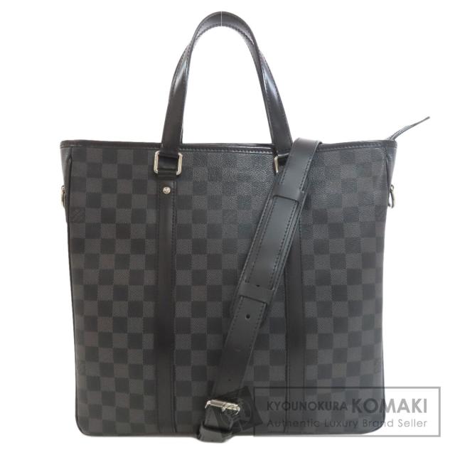 ルイヴィトン LOUIS VUITTON N41467  タダオ  トートバッグ ダミエキャンバス レディース  中古