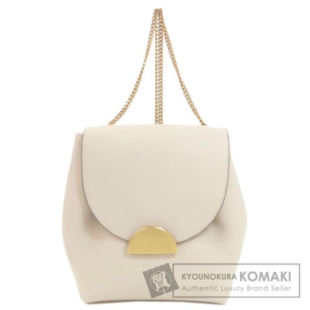 セレクトバッグ SELECT BAG  POLENE NUMERO UN mini チェーンショルダー  ショルダーバッグ カーフ 中古
