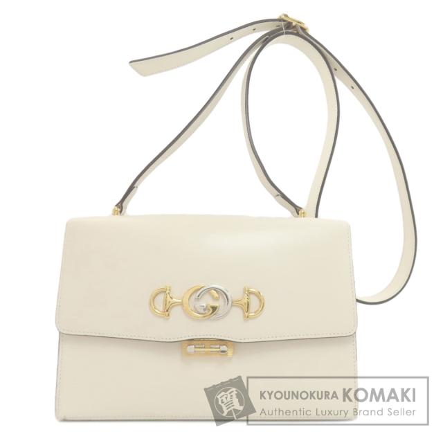 グッチ GUCCI 576388  ズゥミ  ショルダーバッグ カーフ レディース  中古