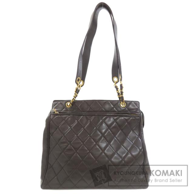 シャネル CHANEL  マトラッセ ゴールド金具  トートバッグ ラムスキン レディース  中古
