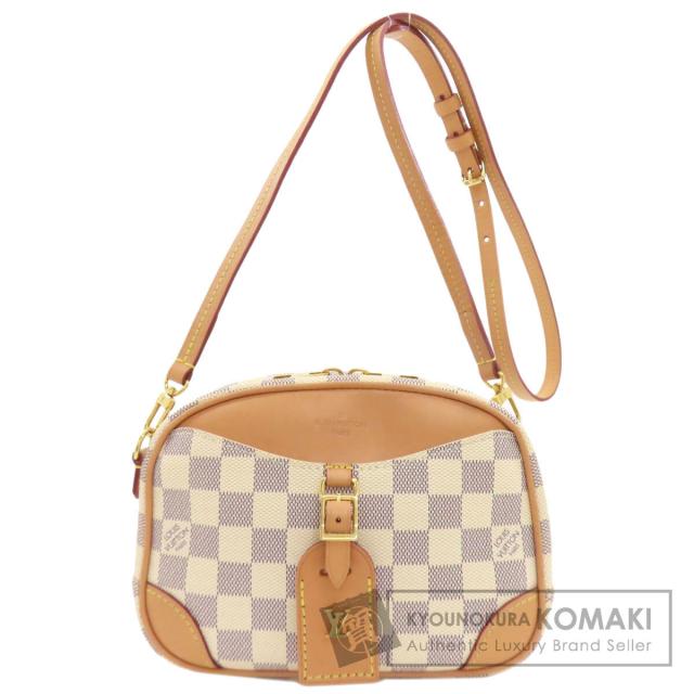 ルイヴィトン LOUIS VUITTON  ドーヴィル MINI  ショルダーバッグ ダミエキャンバス レディース 中古