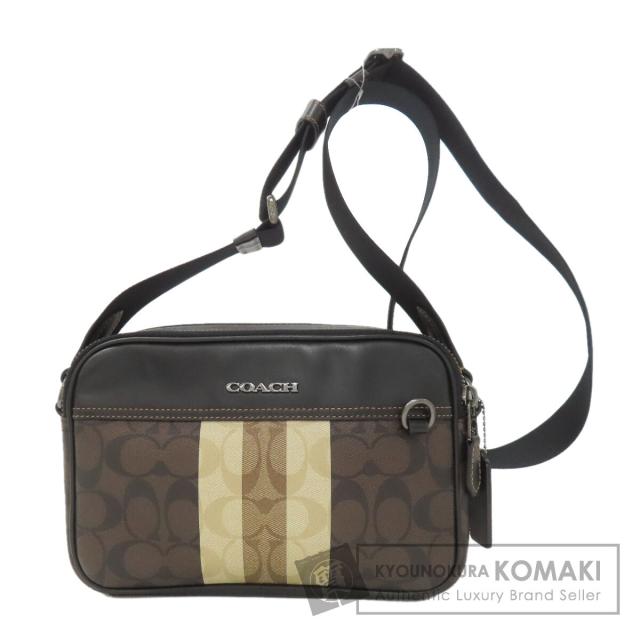 コーチ COACH C9965  グラハム クロスボディ シグネチャー  ショルダーバッグ PVC レディース  中古