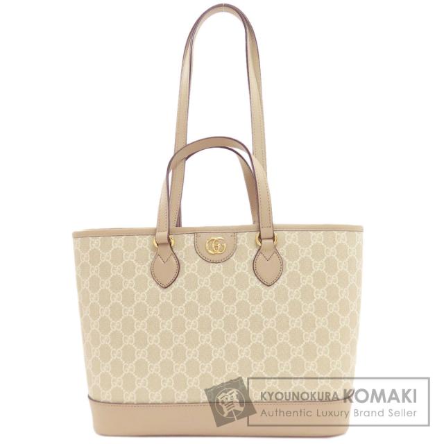 グッチ GUCCI 765043  ダブルG ミディアム GGスプリーム 2WAY  ハンドバッグ PVC レディース  中古