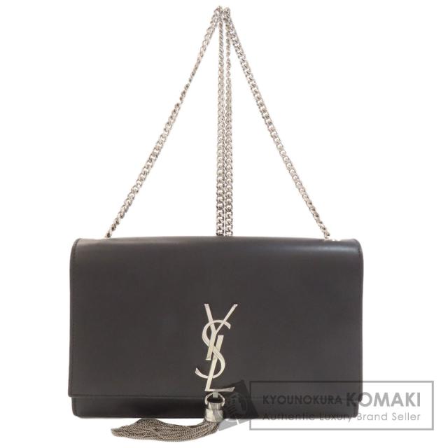イヴ・サンローラン YVES SAINT LAURENT  クラシック ケイト チェーンショルダー  中古