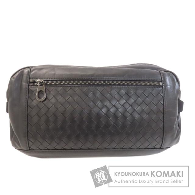 ボッテガヴェネタ BOTTEGA VENETA  イントレチャート  ボディバッグ カーフ レディース  中古