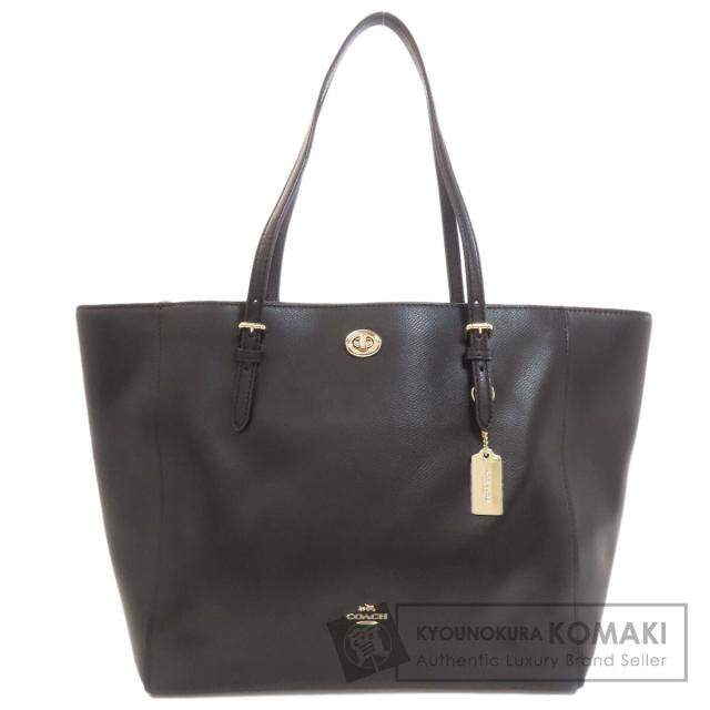 コーチ COACH 37142  ロゴ  トートバッグ レザー レディース  中古