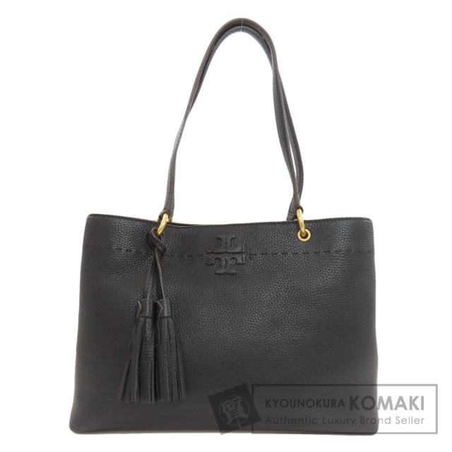 トリーバーチ Tory Burch  ロゴ  トートバッグ レザー レディース  中古