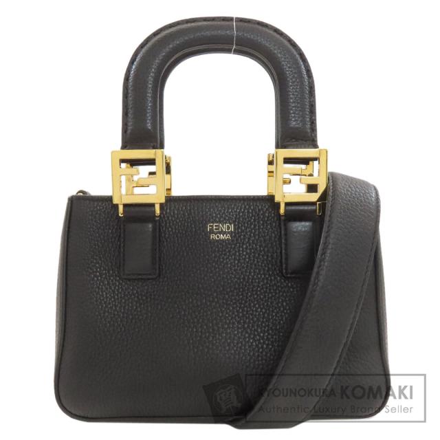 フェンディ FENDI  セレリアFF トート 2WAY  ハンドバッグ カーフ レディース  中古