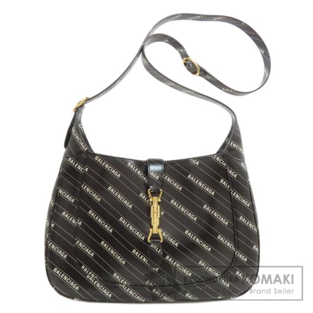 グッチ GUCCI 636712  グッチ バレンシアガ コラボ ジャッキー  ショルダーバッグ カーフ 中古