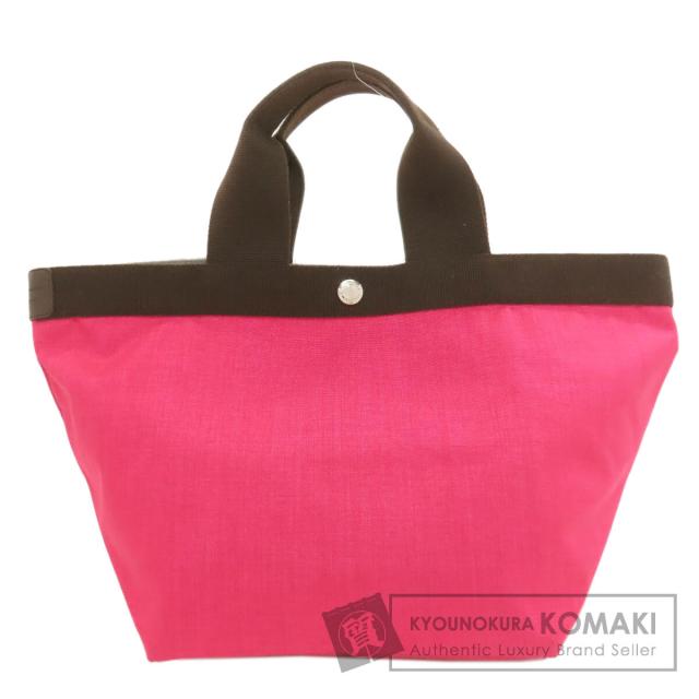 エルベ・シャプリエ Herve Chapelier  舟形トート  ハンドバッグ キャンバス レディース  中古