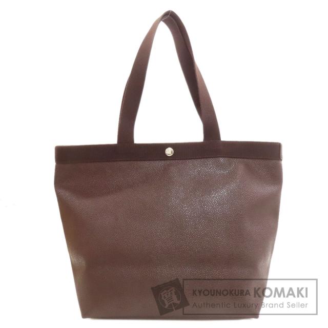 エルベ・シャプリエ Herve Chapelier  舟形トート  トートバッグ コットン レディース  中古