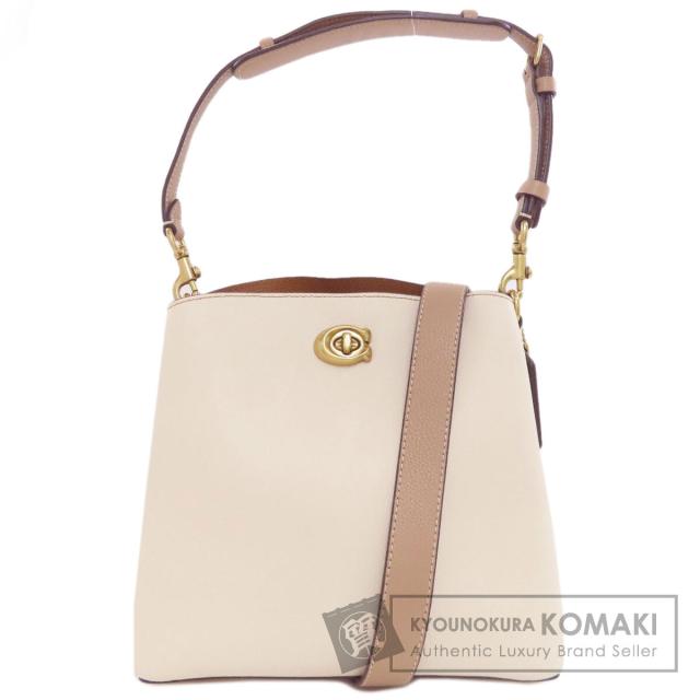 コーチ COACH C3766  ウィロウ 2WAY  ハンドバッグ レザー レディース  中古
