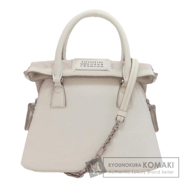 メゾン・マルジェラ MaisonMargiela  5AC 2WAY  ハンドバッグ レザー レディース  中古