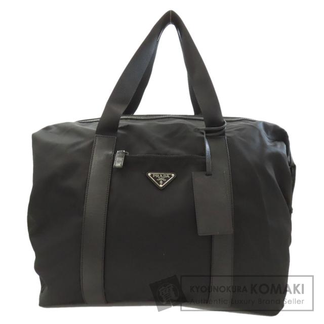 プラダ PRADA  ロゴ金具  トートバッグ ナイロン素材 レディース  中古