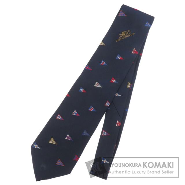 ルイヴィトン LOUIS VUITTON  ルイヴィトンカップ  ネクタイ シルク メンズ  中古