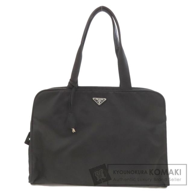 プラダ PRADA  ロゴ金具  ハンドバッグ ナイロン素材 レディース  中古
