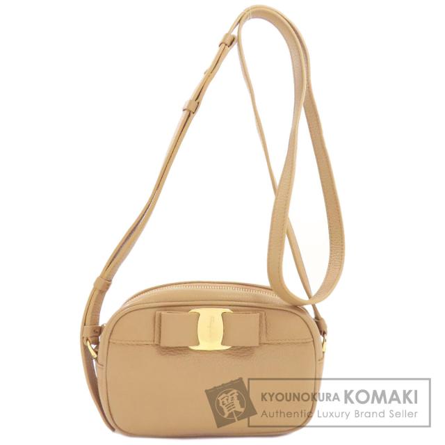 サルヴァトーレフェラガモ Salvatore Ferragamo  ヴァラリボン  ショルダーバッグ レザー 中古