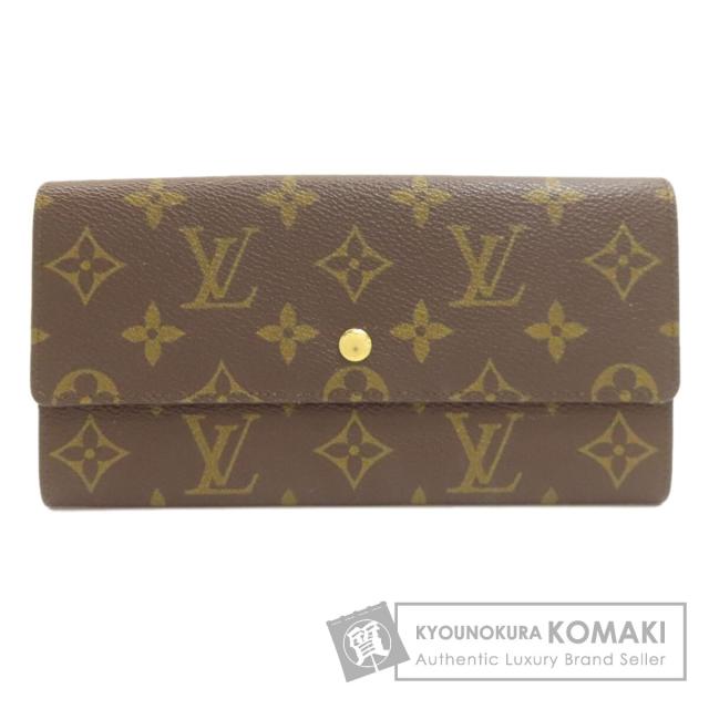 ルイヴィトン LOUIS VUITTON M61723  ポシェット ポルトモネ クレディ  長財布（小銭入れあり） 中古