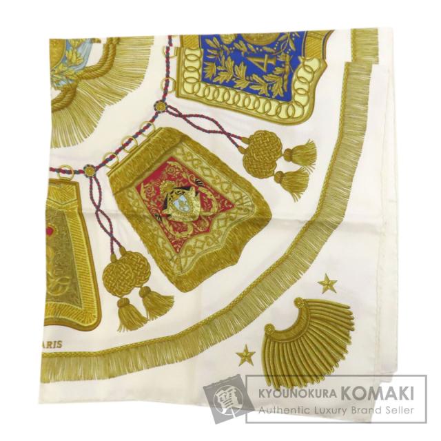 エルメス HERMES  カレ90 サーベル飾袋  スカーフ シルク レディース  中古