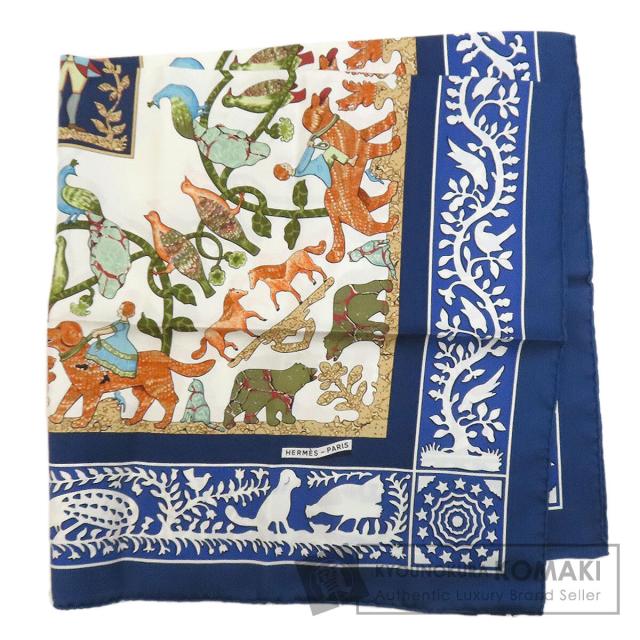 エルメス HERMES  カレ90 古き良きアメリカ  スカーフ シルク レディース  中古
