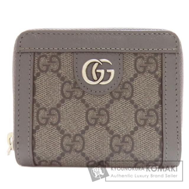 グッチ GUCCI 791744  オフィディア  二つ折り財布（小銭入れあり） PVC レディース  中古