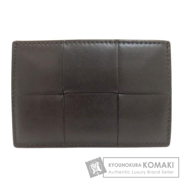 ボッテガヴェネタ BOTTEGA VENETA  カセット  カードケース レザー レディース  中古