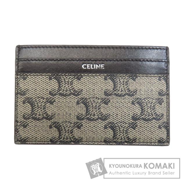 セリーヌ CELINE  トリオンフ  カードケース PVC レディース  中古