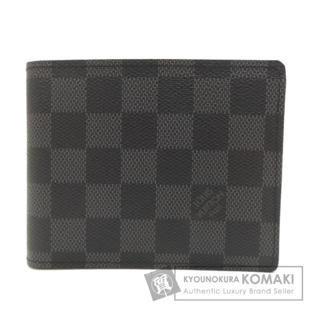 ルイヴィトン LOUIS VUITTON N63074  ポルトフォイユ・フロリン  二つ折り財布（小銭入れあり） 中古