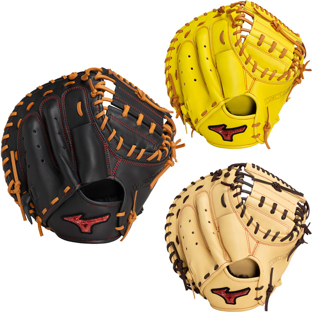 ミズノ 限定 軟式グラブ 軟式用 キャッチャーミット WILLDRIVE RED AXI 軟式捕手用：M-R型 野球 グローブ 一般 大人 1AJCR14210