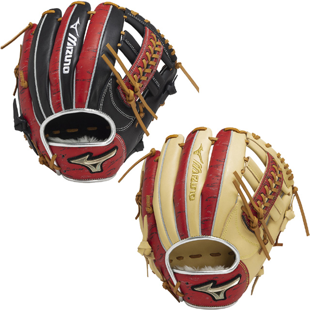 ミズノ 限定 軟式グラブ グローバルエリート H Selection SIGNA 2024セレクションモデル グローブ 一般 大人 軟式内野手用：サイズ10 1AJGR31313