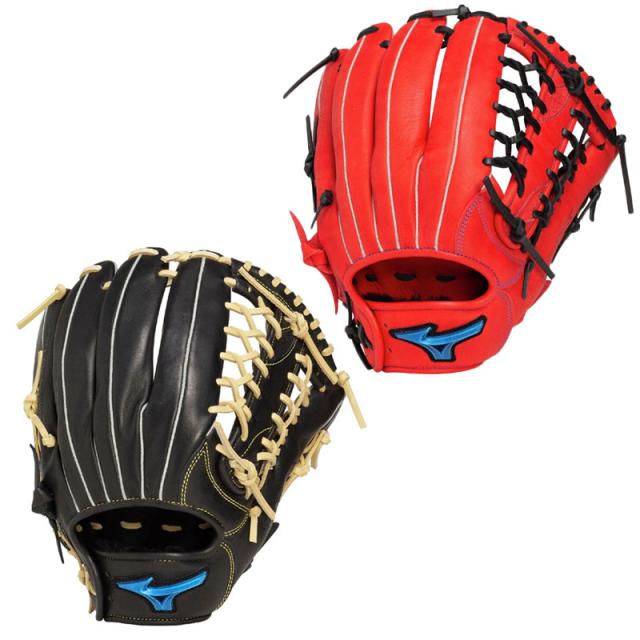 ミズノ 軟式グラブ WILLDRIVE BLUE ウィルドライブ ブルー 25FW 野球 グローブ 一般 大人 【軟式外野手用／サイズ14】 1AJGR33707
