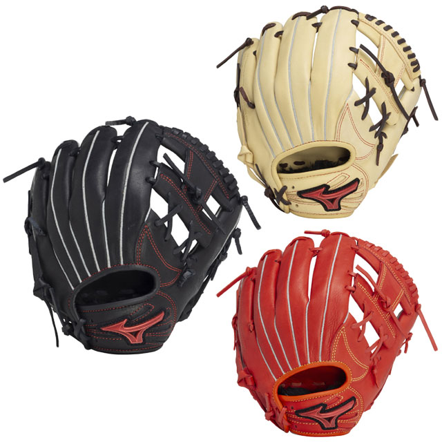 ミズノ 少年軟式グラブ WILL DRIVE RED IBE 25SS 野球 グローブ ジュニア 少年用 【少年軟式オールラウンド用／サイズM】 1AJGY32420
