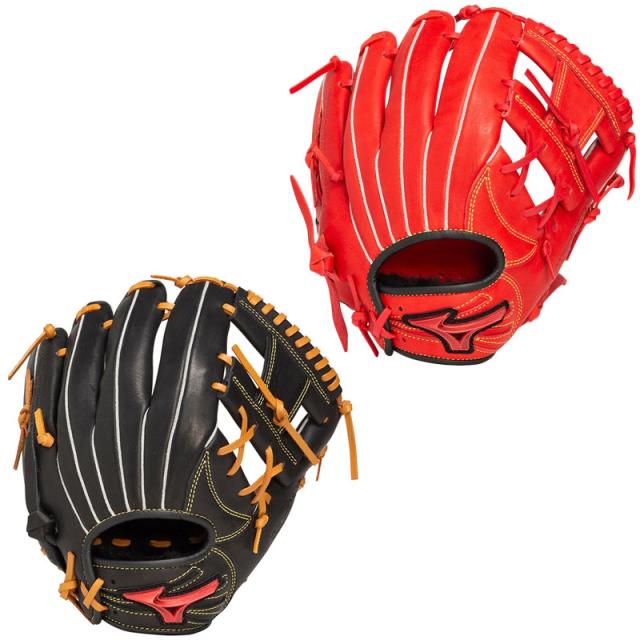 ミズノ 少年軟式グラブ WILL DRIVE RED IBE ウィルドライブ レッド 25FW 野球 グローブ 少年用 ジュニア 子ども 【少年軟式オールラウンド用／サイズM】 1AJGY33220