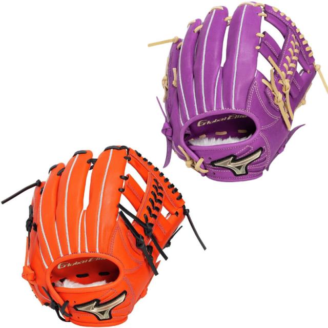 ミズノ 少年軟式グラブ グローバルエリート RG ブランドアンバサダーセレクション 栗原陵矢モデル 26SS 野球 ジュニア 少年用 【少年軟式内野手用／サイズM】 1AJGY34303