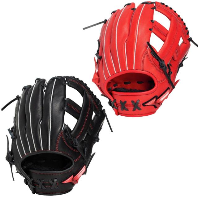ミズノ 少年軟式グラブ WILL DRIVE RED ウィルドライブレッド 26SS 野球 ジュニア 少年用 【少年軟式オールラウンド用／サイズS】 1AJGY34600