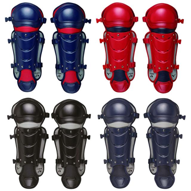 ミズノ 小学生軟式用・ソフトボール用 レガーズ レガース キャッチャーギア 捕手 防具 野球 少年 ジュニア 子ども 1DJLY230