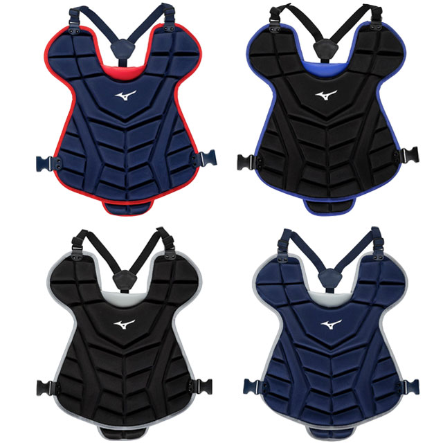 ミズノ 軟式・ゴムソフトボール用 プロテクター 捕手用 25SS 野球 キャッチャーギア 防具 一般 大人 1DJPD250