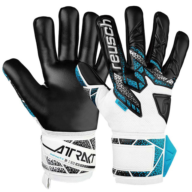 ロイシュ サッカー キーパーグローブ アトラクト インフィニティ NC ホワイト ゴールキーパー用品 reusch 5560725-1125