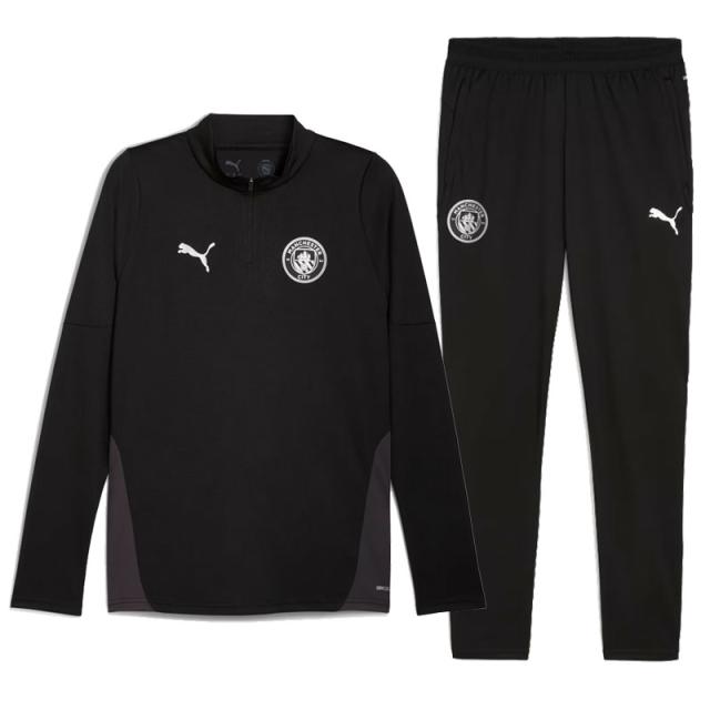 プーマ レプリカウェア マンチェスター シティー MCFC 25/26 トレーニング 1/4ジップ トップ ロングパンツ 上下セット 781999-782011-14