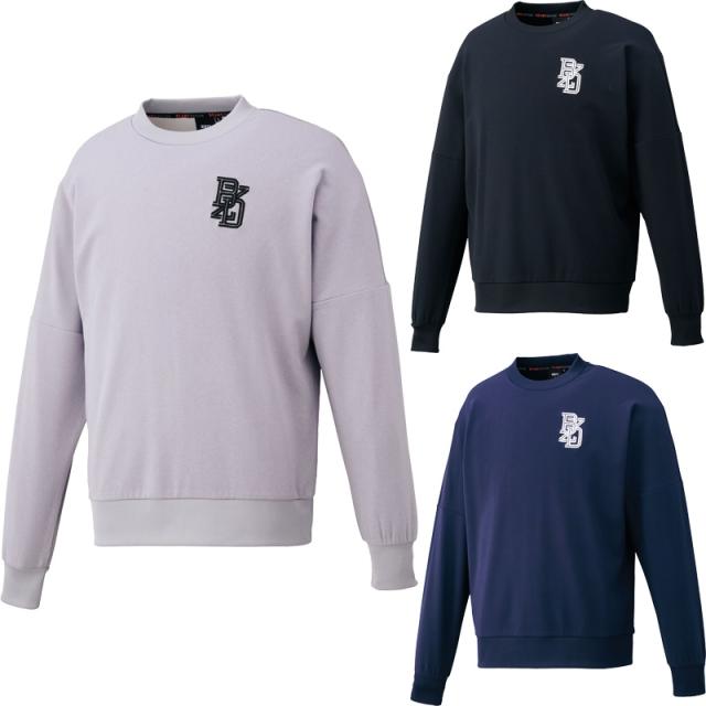 ＺＥＴＴ ゼット 限定 BEAMS DESIGN 丸首スウェット トレーニングウェア ビームス デザイン 野球 一般 大人 BOS75204