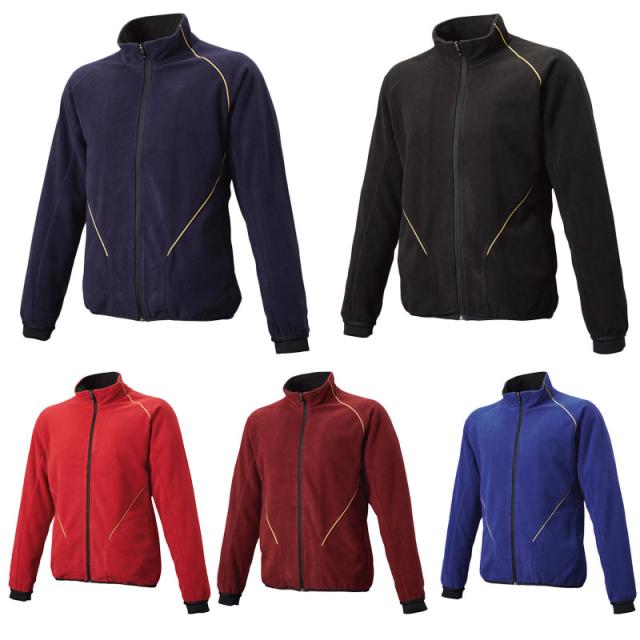 ＳＳＫ エスエスケイ フリースジャケット フルZIP 長袖 裏タフタ トレーニングウェア 防寒 25FW 野球 ウェア アウター 部活 学生 移動着 一般 大人 BWF250FZ