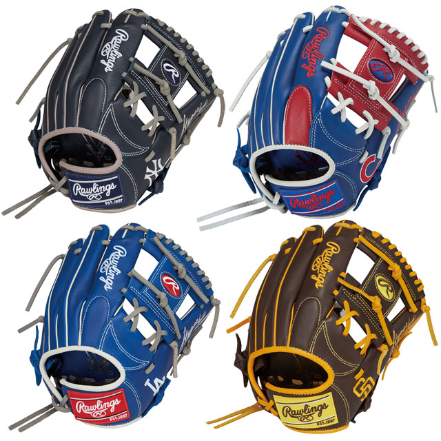 ローリングス 少年軟式グラブ HYPER TECH MLB TEAM Rawlings2025SS 野球 グローブ ジュニア 少年用 子ども 【少年軟式オールラウンド用／サイズM】 GJ5HTMG9M