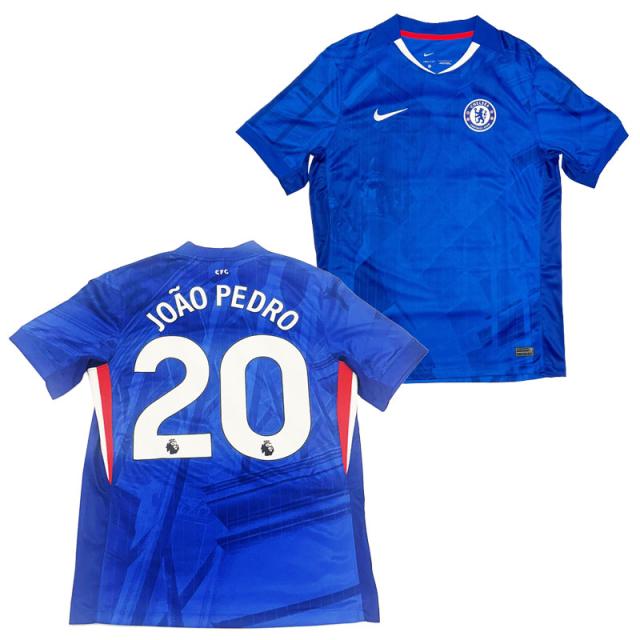 ナイキ チェルシーFC 25-26 スタジアム ホーム #20 ジョアン・ペドロ サッカー レプリカウェア ネーム入り HJ4589-NUMBER-20