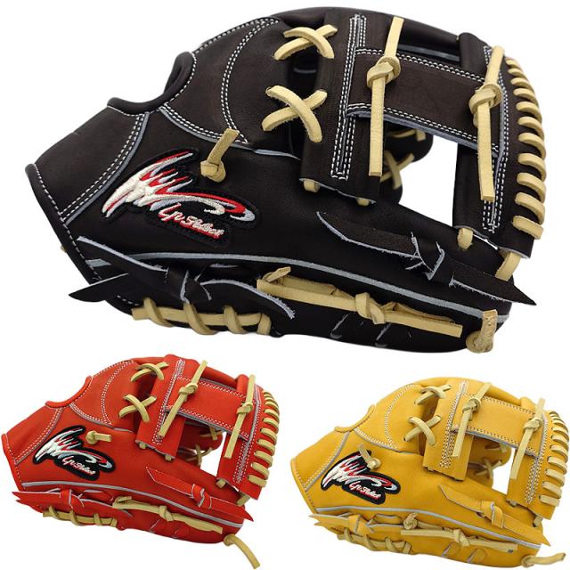 アイピーセレクト IpSelect 軟式グラブ PROGRESS RB COLLECTION 野球 グローブ 一般 大人 軟式内野手用 Ip.055-Pr