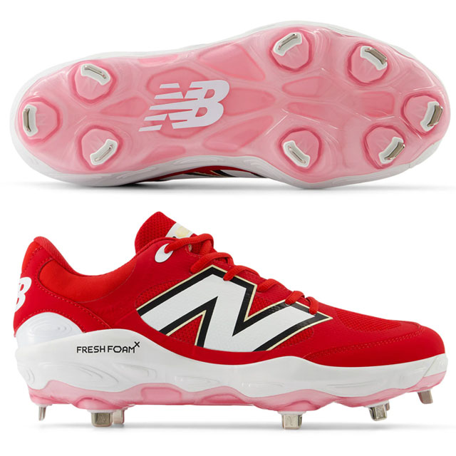 45％OFF ニューバランス 野球スパイク 金具スパイク 3000v7 l 2E 25SS 野球 一般 大人 L3000TR7 ※Pカバー取付不可
