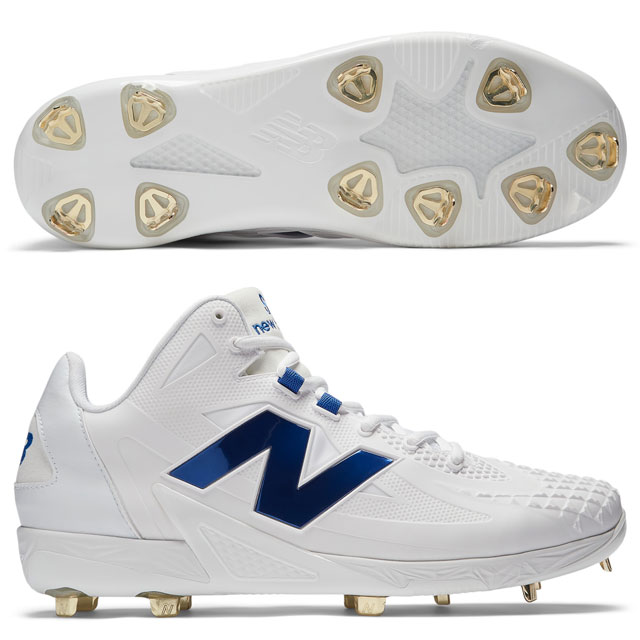 ニューバランス 野球スパイク 埋め込み金具スパイク Ohtani v1 l 大谷翔平 シグネチャーコレクション V1 メタル 2E 野球 白スパ 白スパイク プロモデル 一般 大人 MSHOWB1
