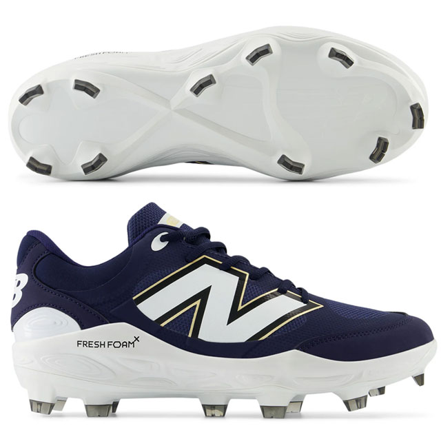 40％OFF ニューバランス 野球スパイク ポイントスパイク 3000v7 PU Molded 2E 25SS 野球 一般 大人 PL3000N7 ※Pカバー取付不可