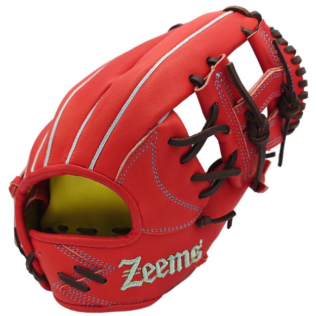 ジームス Ｚｅｅｍｓ 限定 硬式グラブ 三方親シリーズ 内野中型 グローブ 硬式内野用 一般 大人 SV-531CB-ROR/BRN ※2714