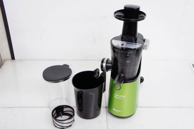 【中古】SHARPシャープ スロージューサー HEALSIOヘルシオ EJ-GP1 低速圧縮絞り