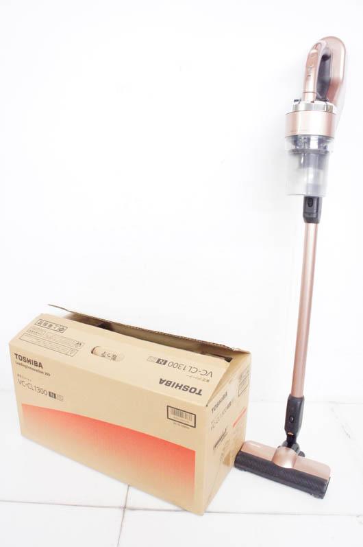 【中古】東芝TOSHIBA TORNEO V cordless コードレスクリーナー VC-CL1300 サイクロン式 掃除機